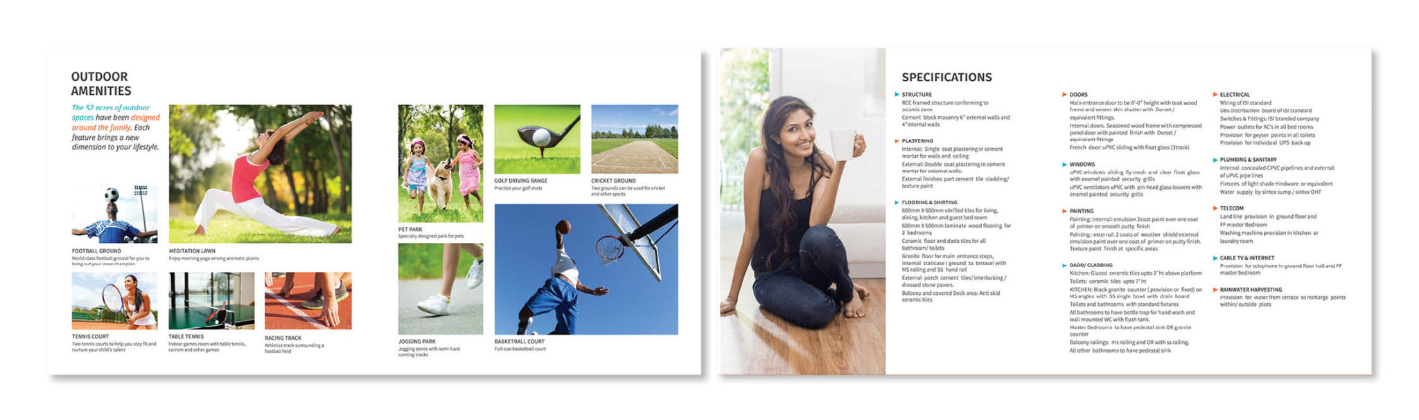 This real estate branding project involved illustrations - Rezonant Design